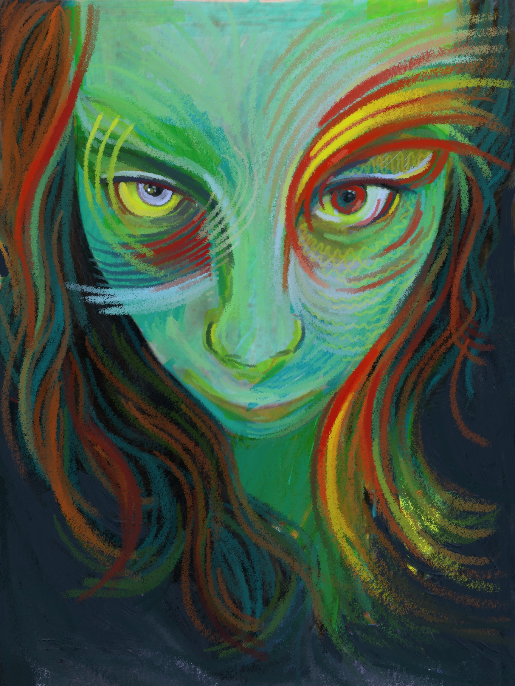 Thinking in layers using iPad Pro | iPad Art Room